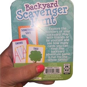 Toys | 2 New Tin Backyard Scavenger Hunts And Park Scavenger Hunt ...